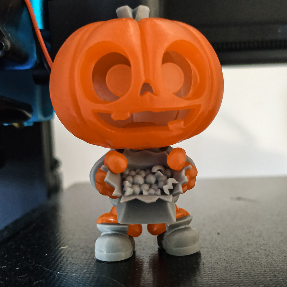 Jacko Kid Pumpkin 3D model 3D printable | CGTrader