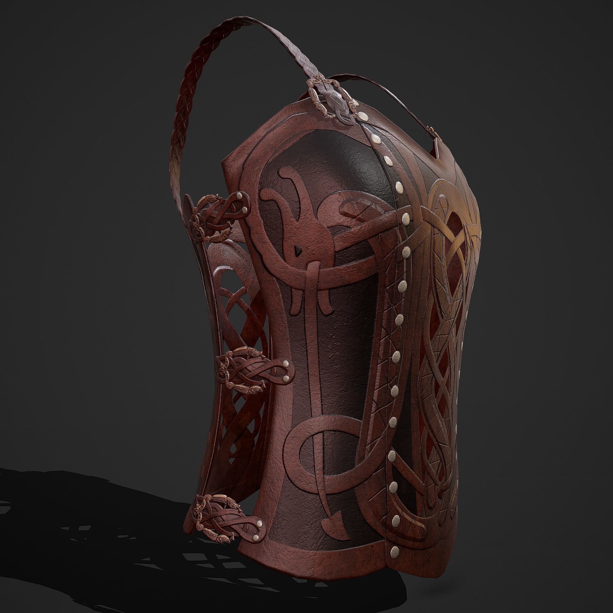 3D model Viking Female Chest Armor VR / AR / low-poly | CGTrader