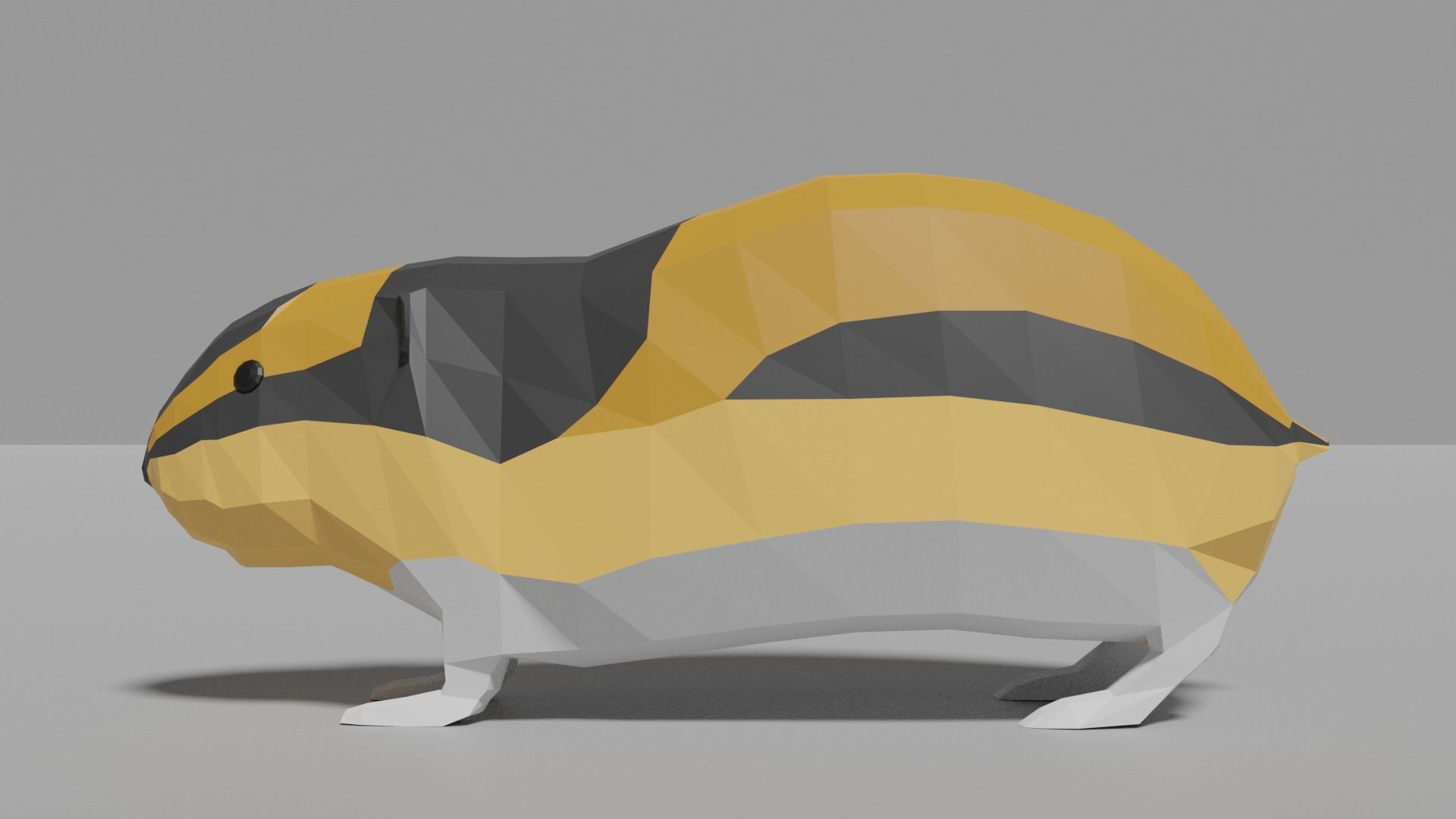 3D model Cartoon Lemming VR / AR / low-poly | CGTrader