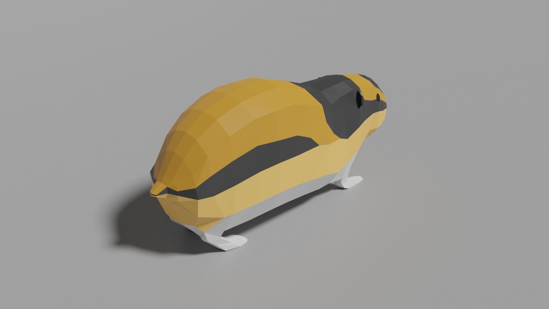 3D model Cartoon Lemming VR / AR / low-poly | CGTrader