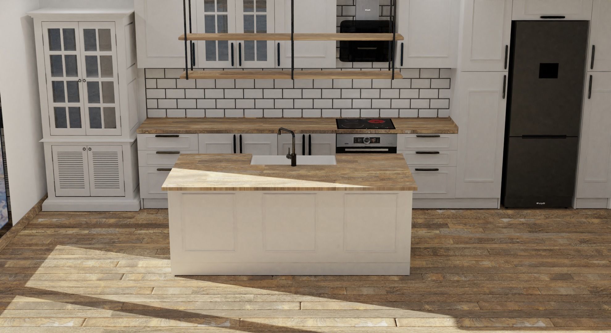 Kitchen Island 3D model | CGTrader