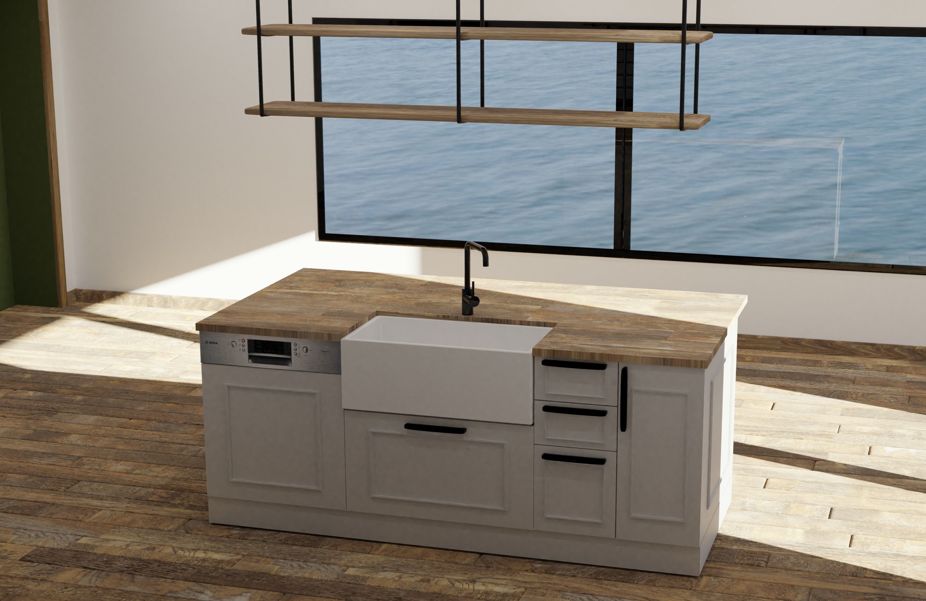 Kitchen Island 3D model | CGTrader