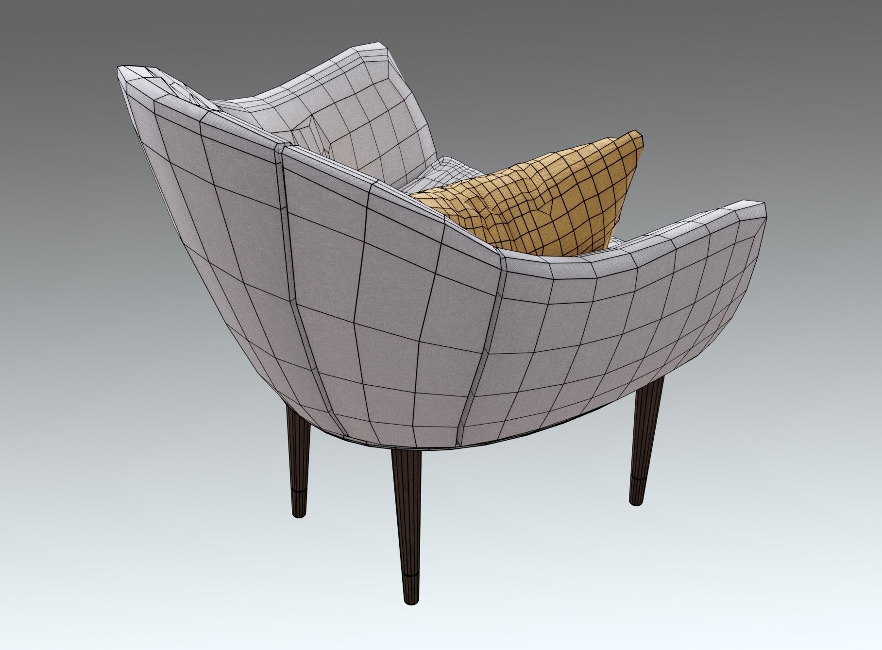 Free Armchair free 3D model | CGTrader