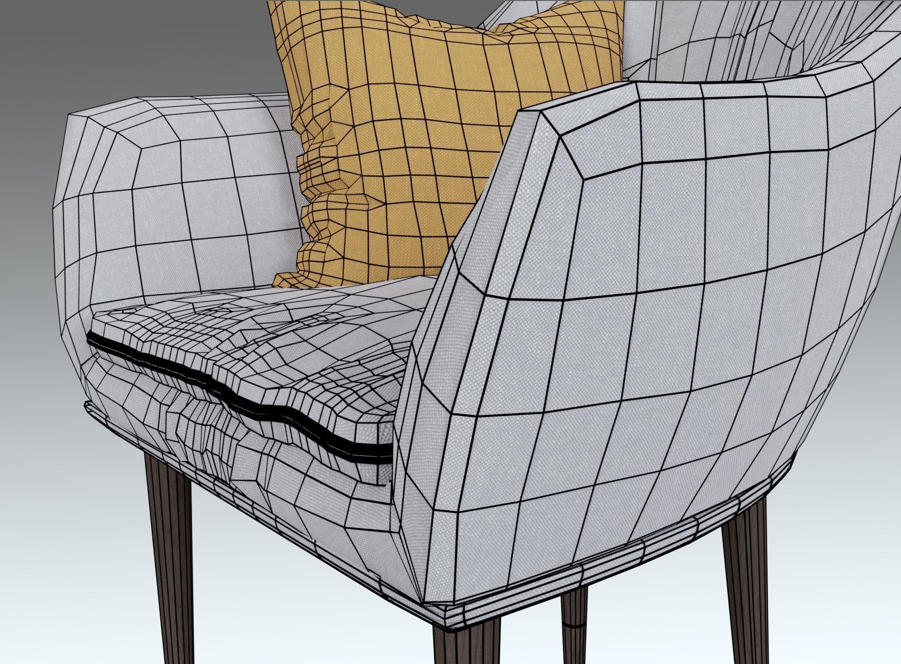 Free Armchair free 3D model | CGTrader