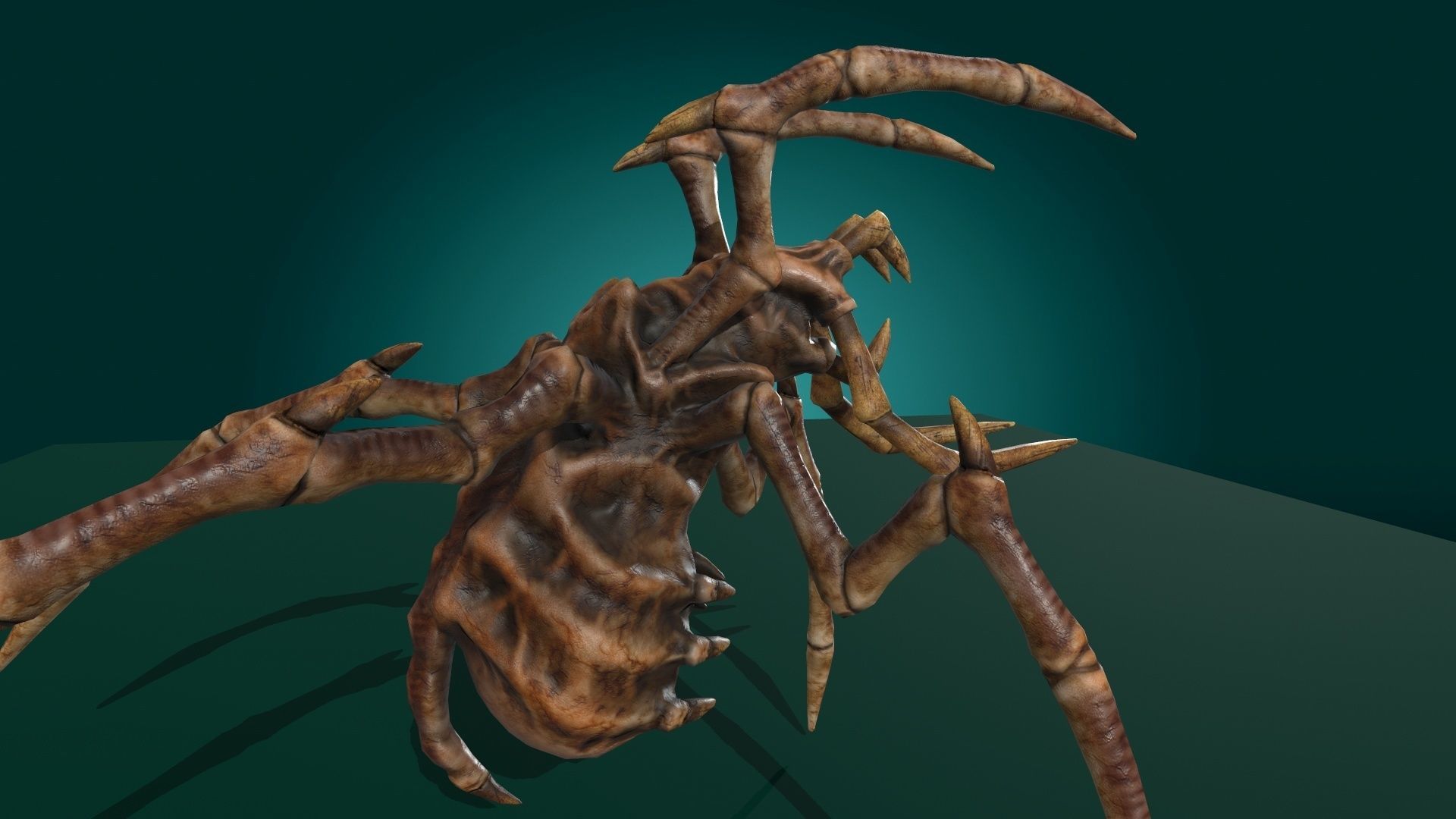 3D model Insect Tusk Monster VR / AR / low-poly rigged animated | CGTrader