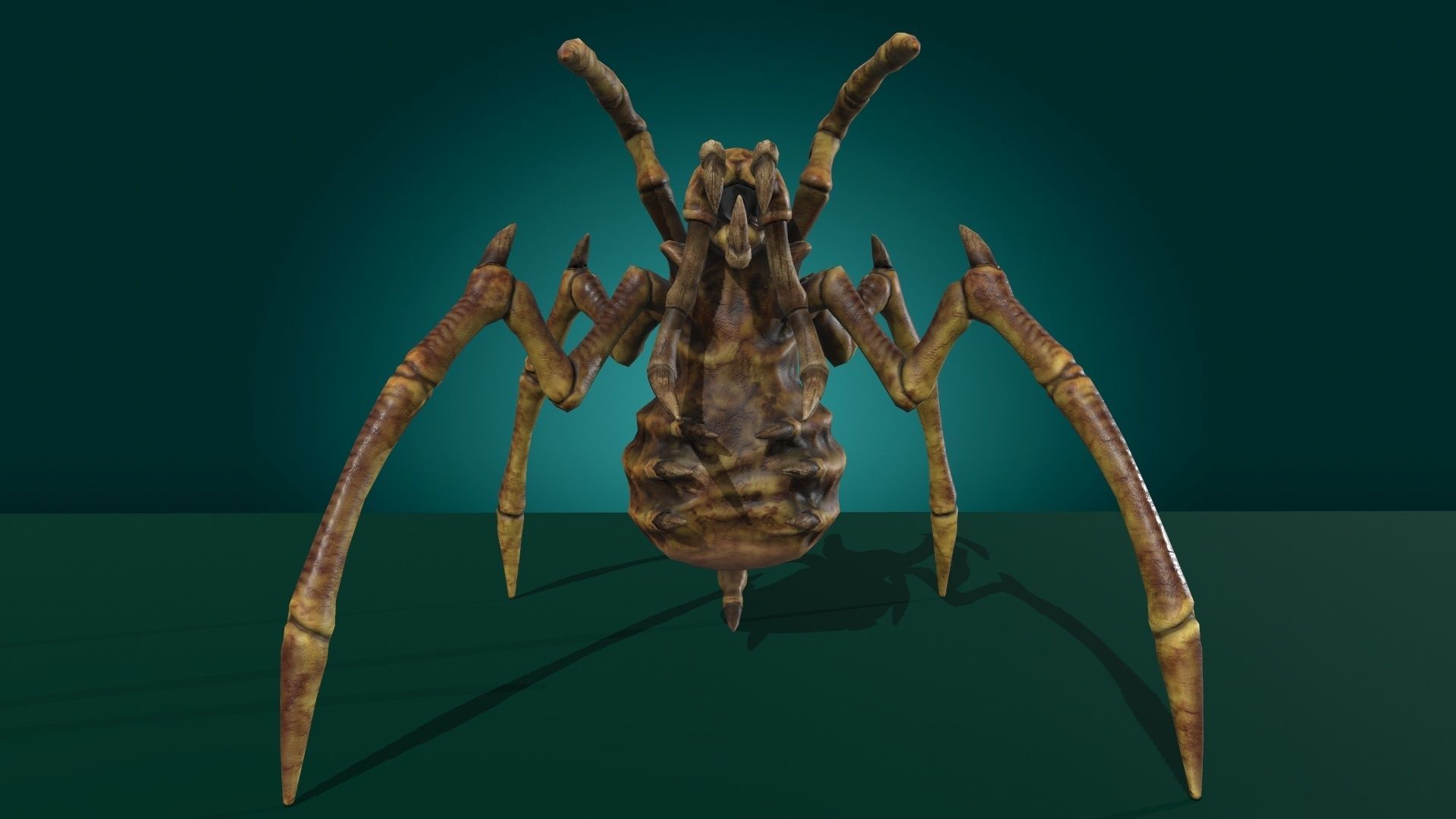 3D model Insect Tusk Monster VR / AR / low-poly rigged animated | CGTrader
