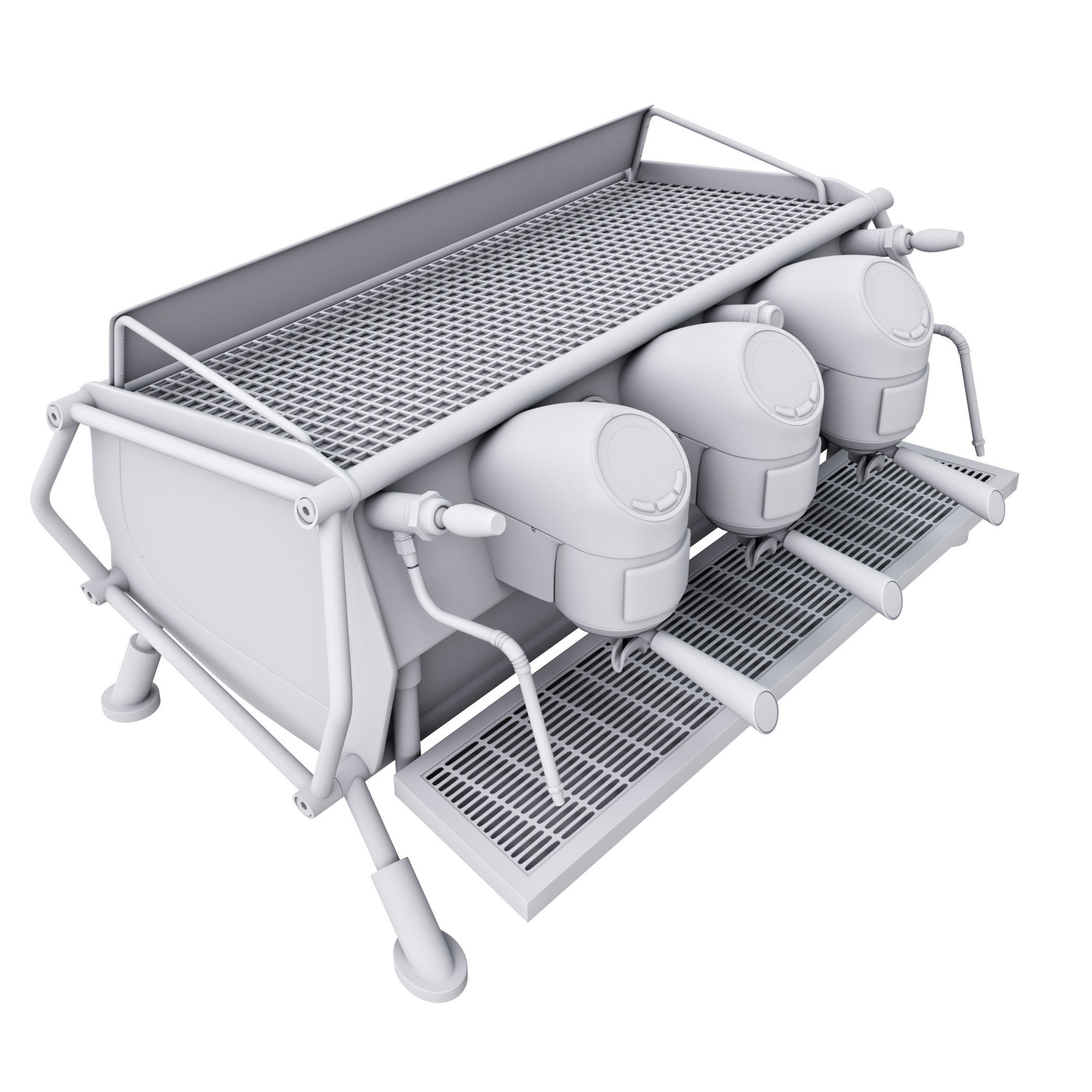 Sanremo Cafe Racer Coffee Machine 3D model | CGTrader