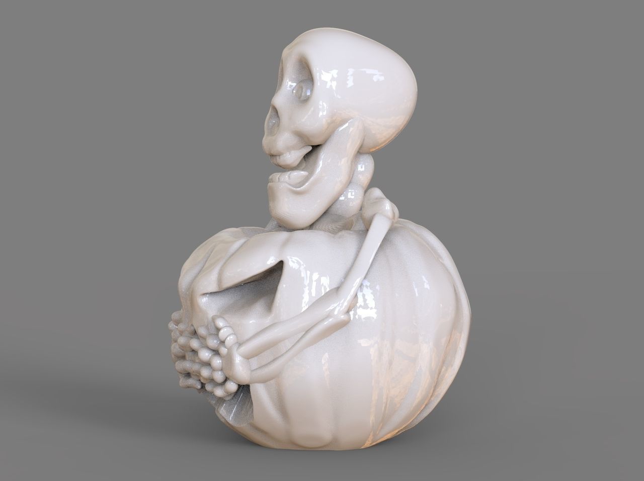 Spooky Figurine 3D model 3D printable | CGTrader