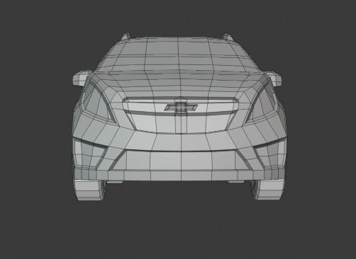 3D model Chevrolet Spark low poly 3D model VR / AR / low-poly | CGTrader