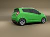 3D model Chevrolet Spark low poly 3D model VR / AR / low-poly | CGTrader