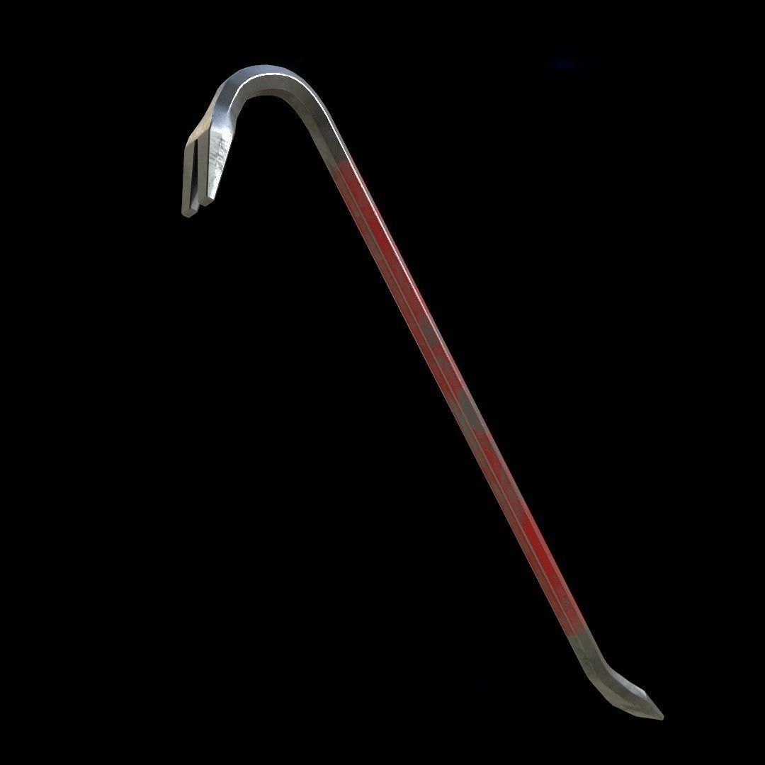 3D model Crowbar hook VR / AR / low-poly | CGTrader