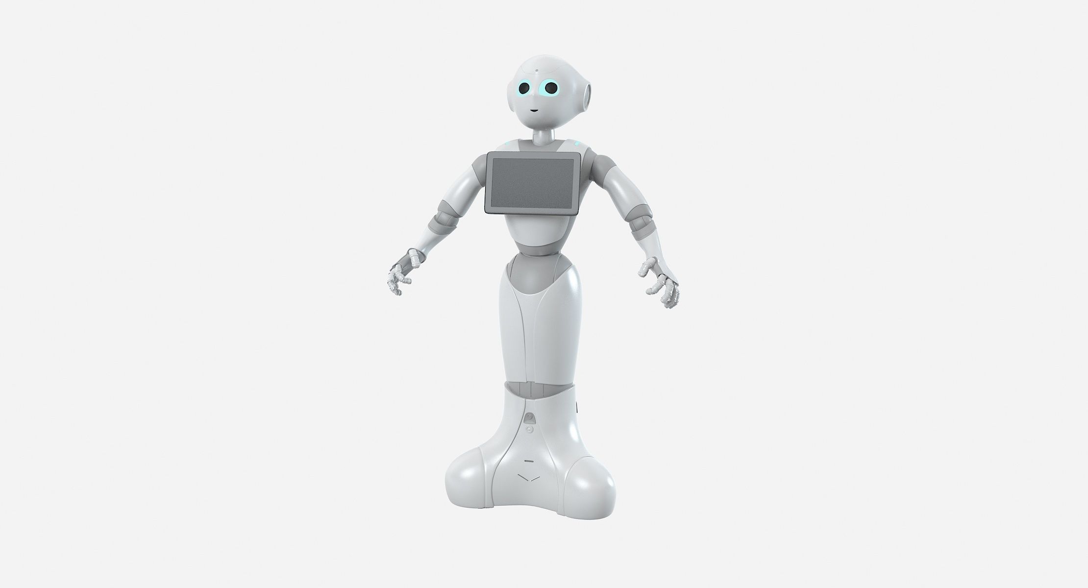 Pepper The Robot 3D model | CGTrader