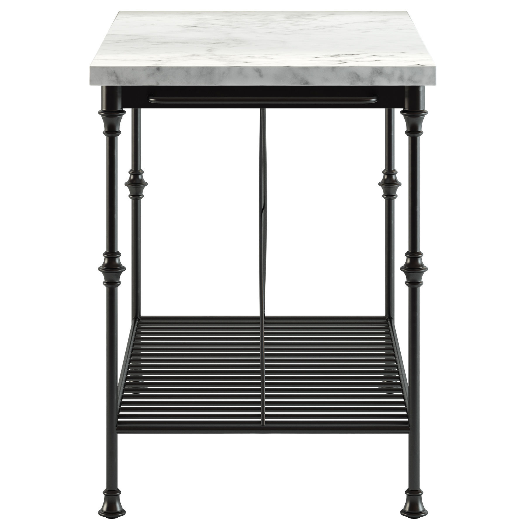 Crate and Barrel French Kitchen Island 3D model | CGTrader