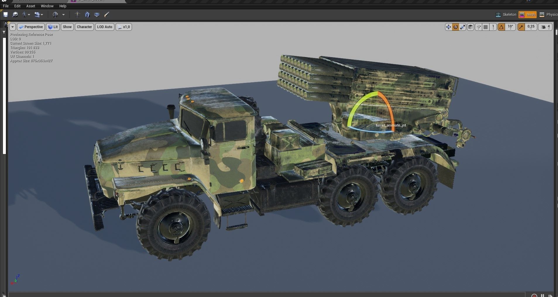 3D model BM 21 Grad Rocket and Soldier VR / AR / low-poly | CGTrader