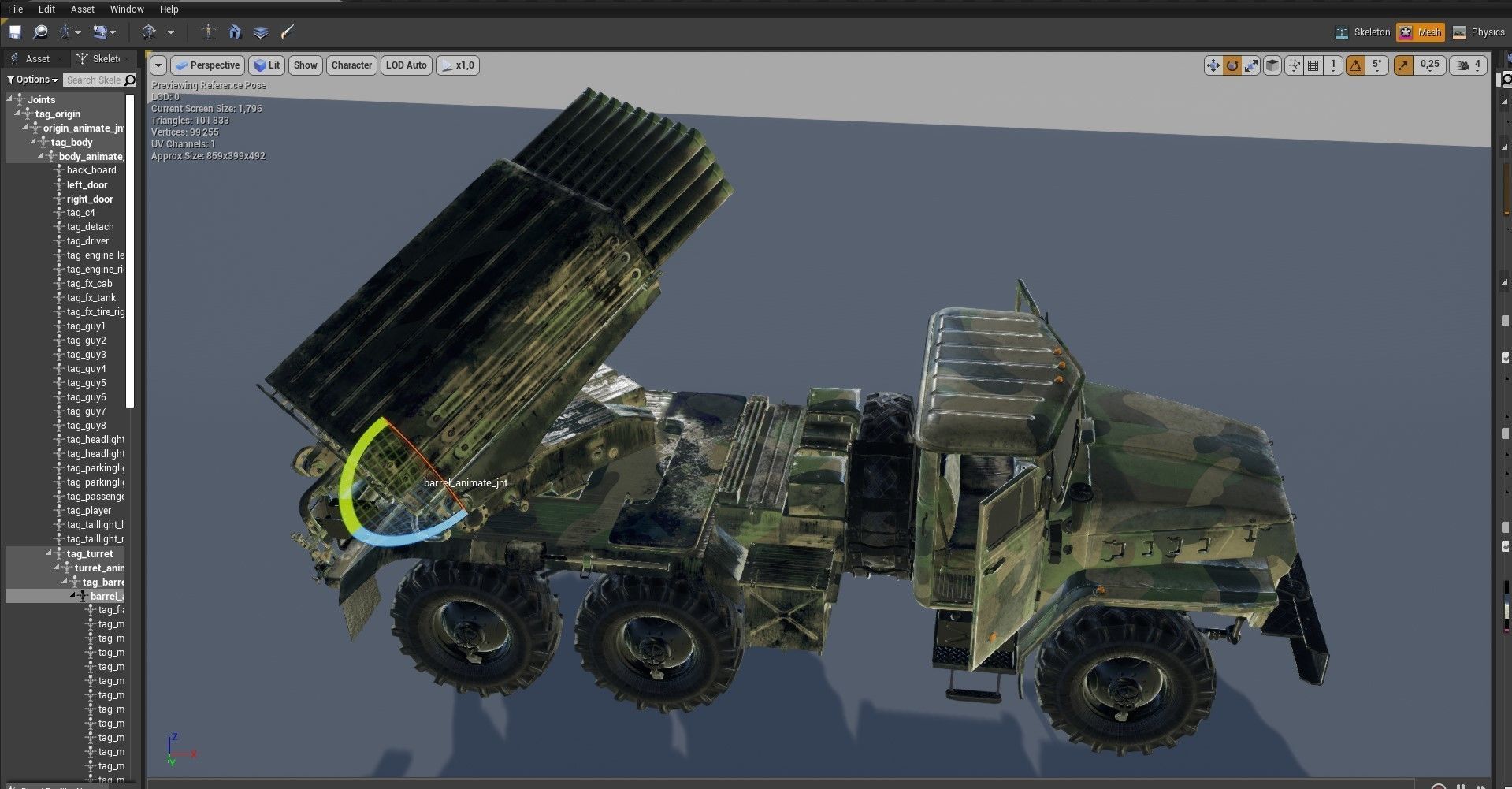 3D model BM 21 Grad Rocket and Soldier VR / AR / low-poly | CGTrader