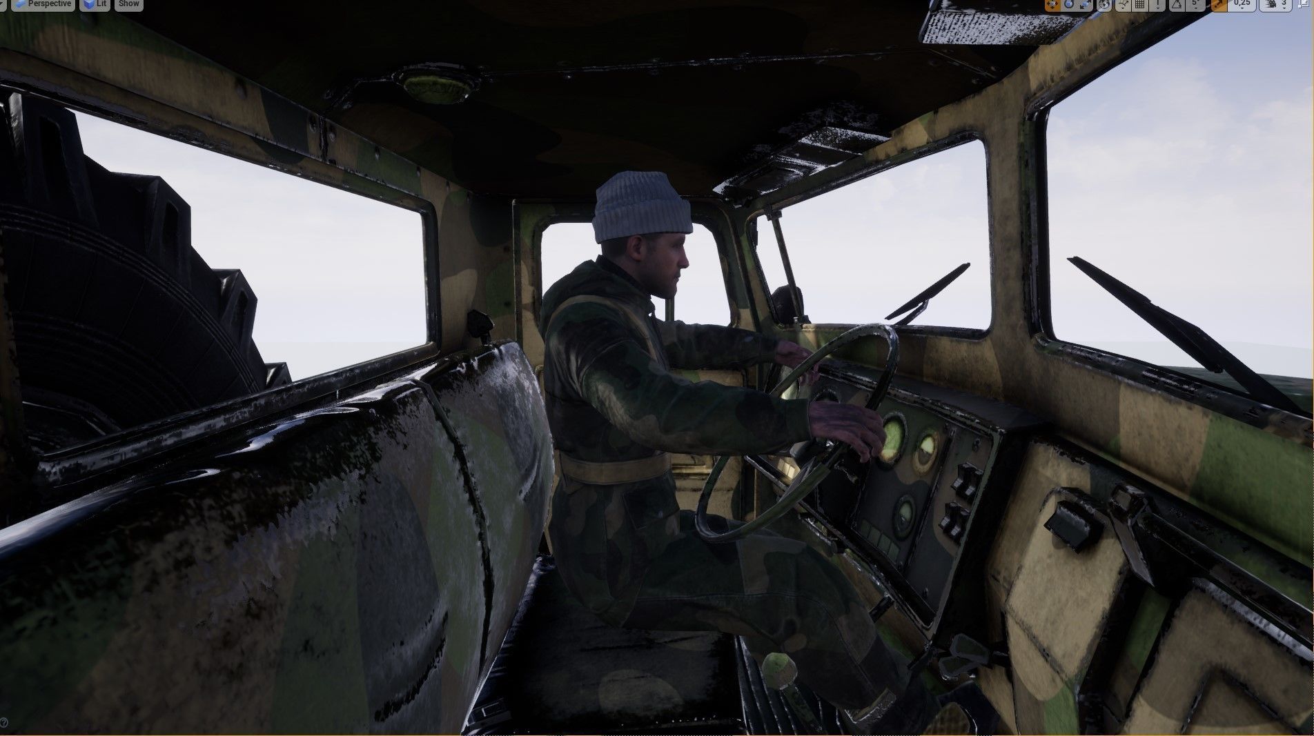 3D model BM 21 Grad Rocket and Soldier VR / AR / low-poly | CGTrader