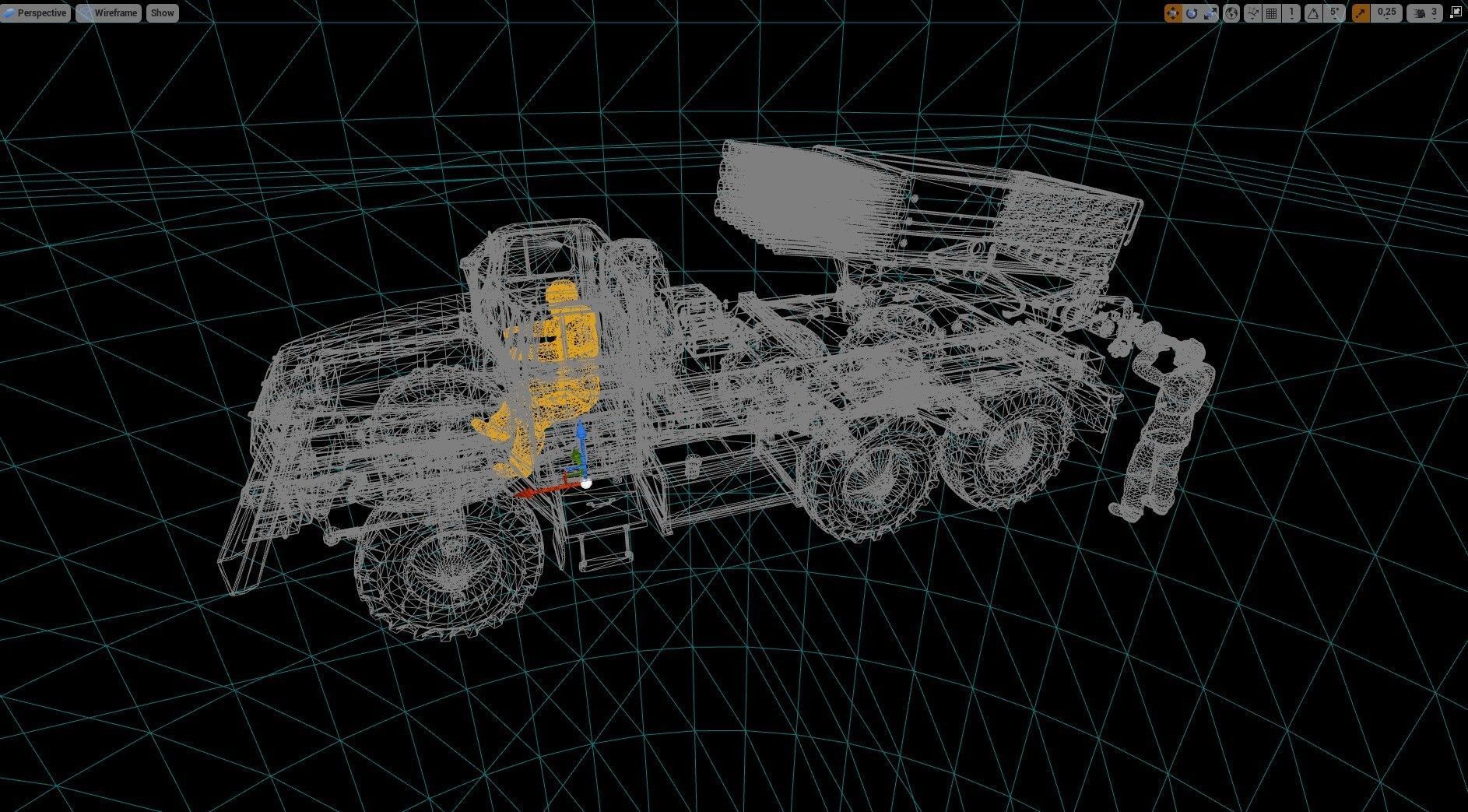 3D model BM 21 Grad Rocket and Soldier VR / AR / low-poly | CGTrader