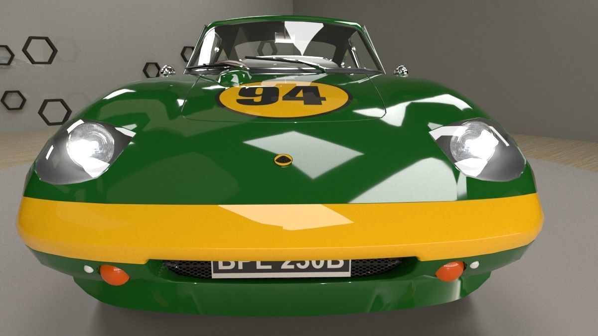 Lotus Elan 1964 Shapecraft 3D model | CGTrader