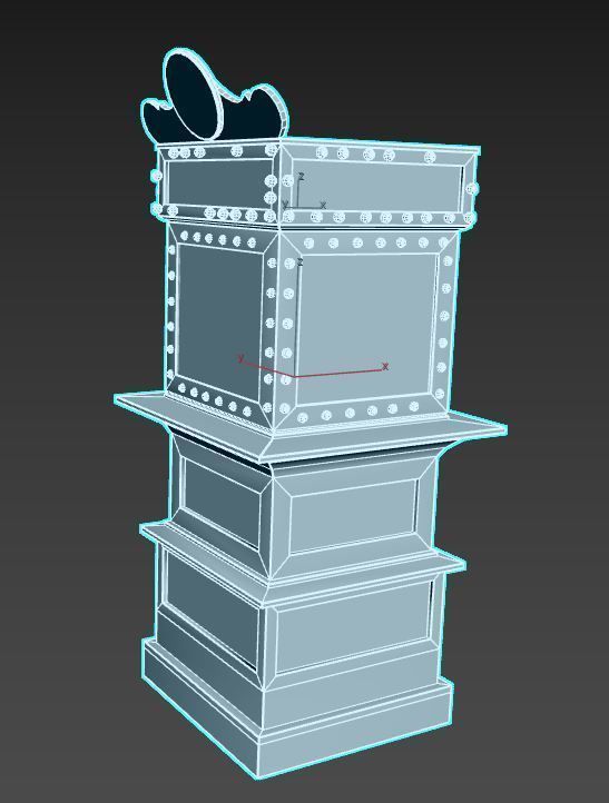 Old Fortune Teller Machine 3D model | CGTrader