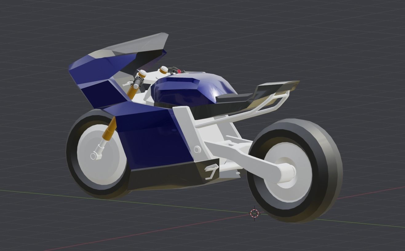 3D model Cyberpunk Bike VR / AR / low-poly | CGTrader