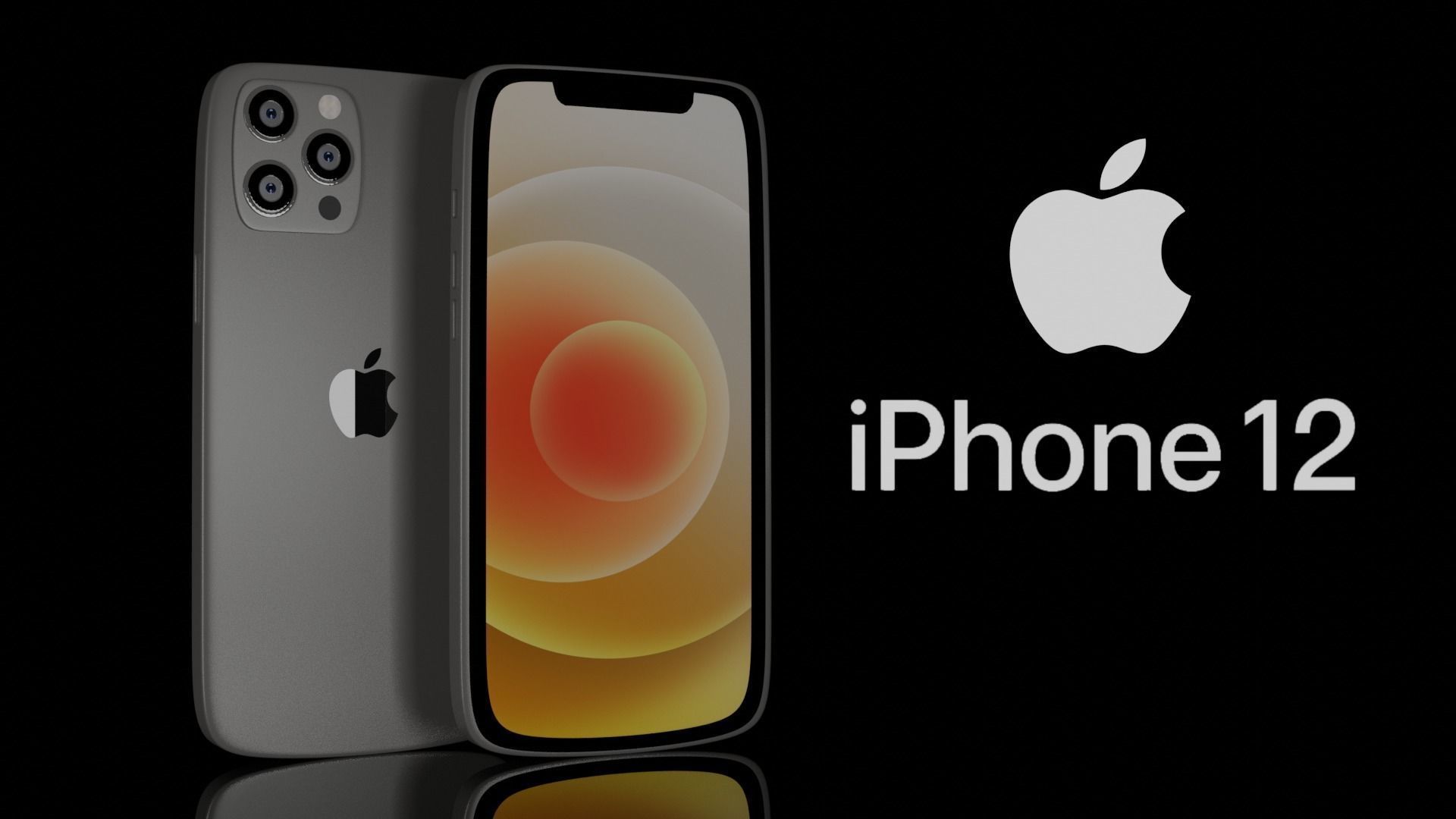 Apple iPhone 12 3D model rigged | CGTrader