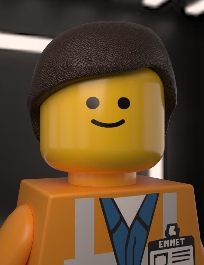 Lego Emmet 3D model | CGTrader