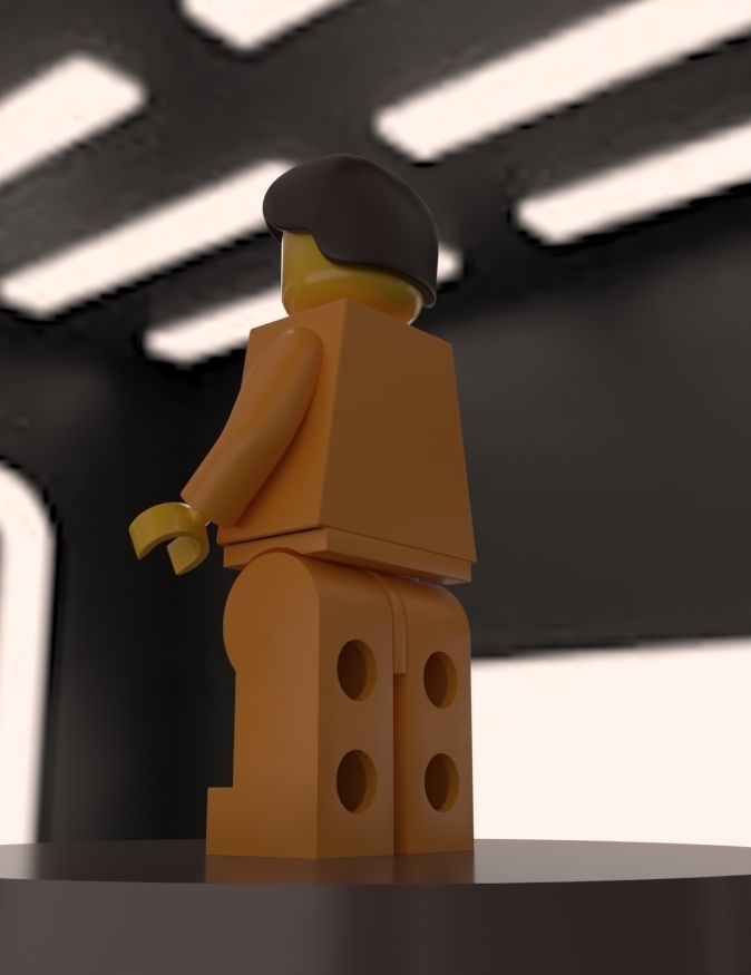 Lego Emmet 3D model | CGTrader