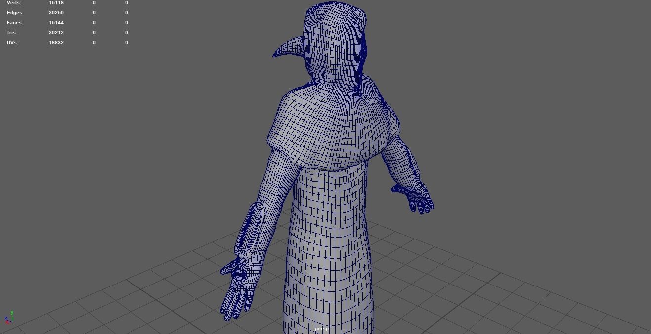 Scp 049 3d Model Cgtrader