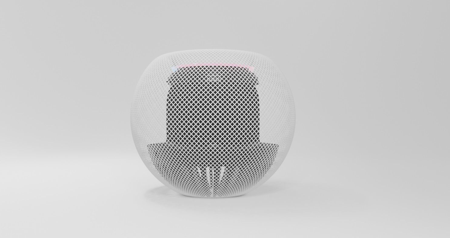 Apple HomePod Mini with inside parts 3D model animated | CGTrader