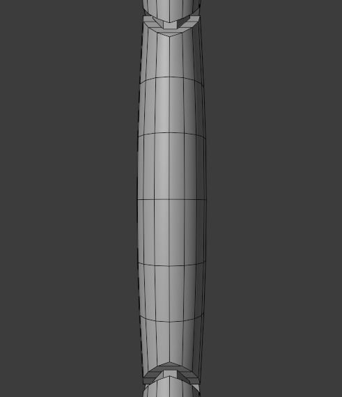 3D model Dagger Segmented VR / AR / low-poly | CGTrader
