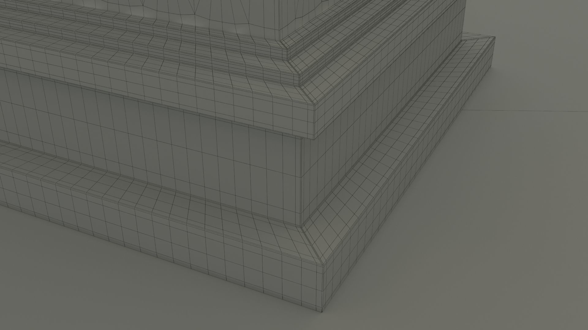 Marble Column uncollapsed with all modifiers for education 3D model ...