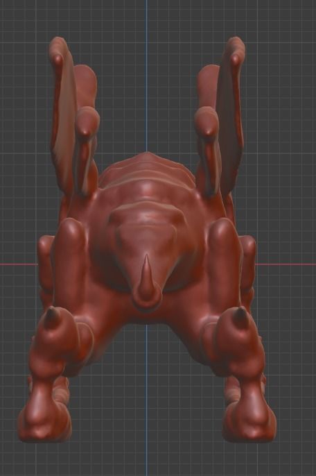 Zergling Zerg Starcraft Uncolored free 3D model | CGTrader