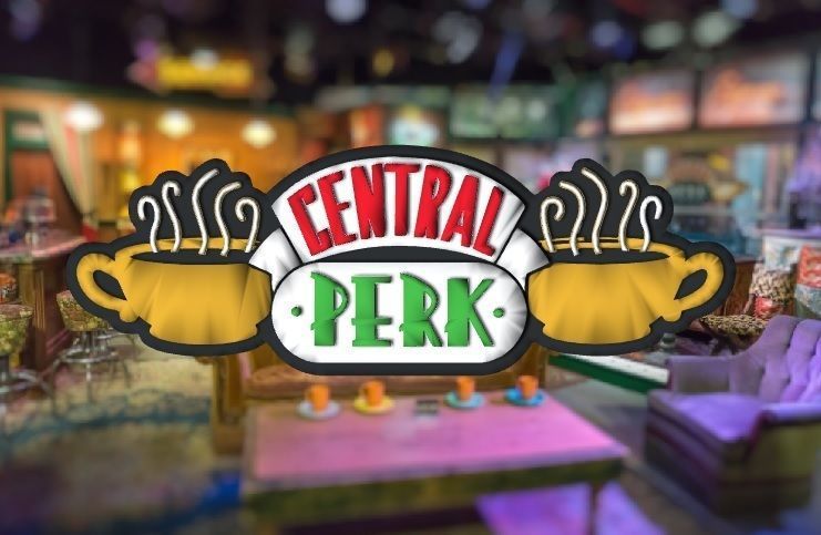 Central perk logo 3D model 3D printable | CGTrader