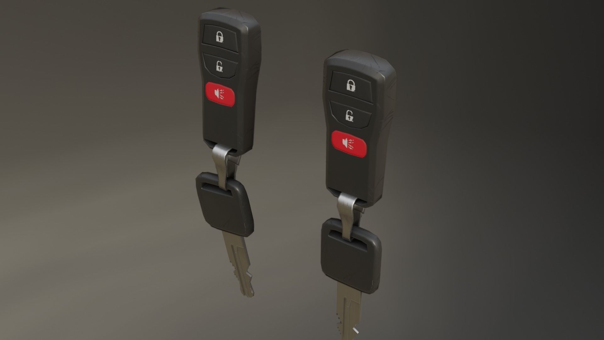 3D model Car Key VR / AR / low-poly | CGTrader