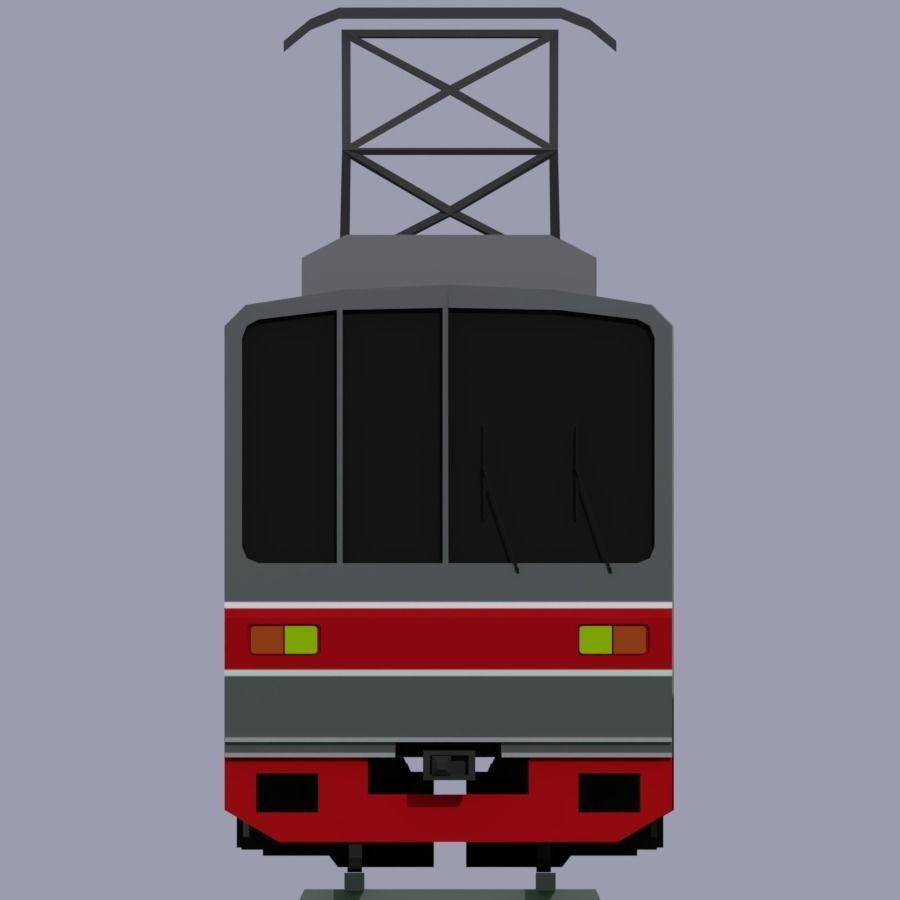LowPoly Train Pack free VR / AR / low-poly 3D model | CGTrader