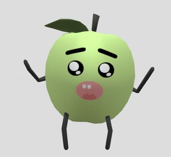 3D model Rigged mr Apple VR / AR / low-poly | CGTrader