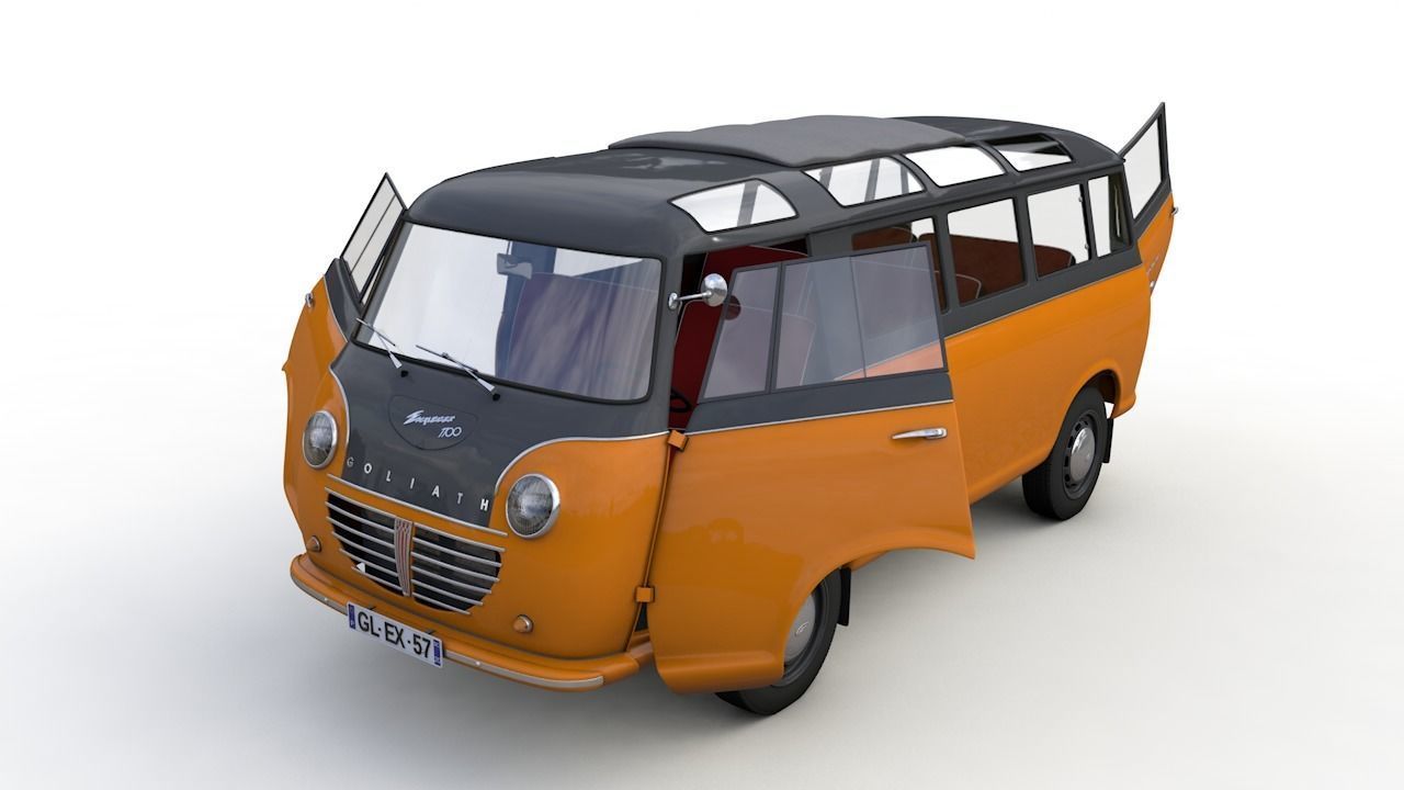 GOLIATH EXPRESS 1100 1957 3D Model Collection | CGTrader