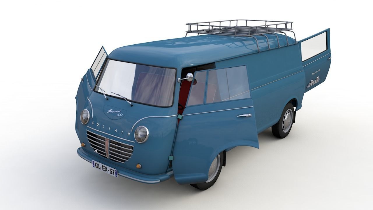 GOLIATH EXPRESS 1100 1957 3D Model Collection | CGTrader