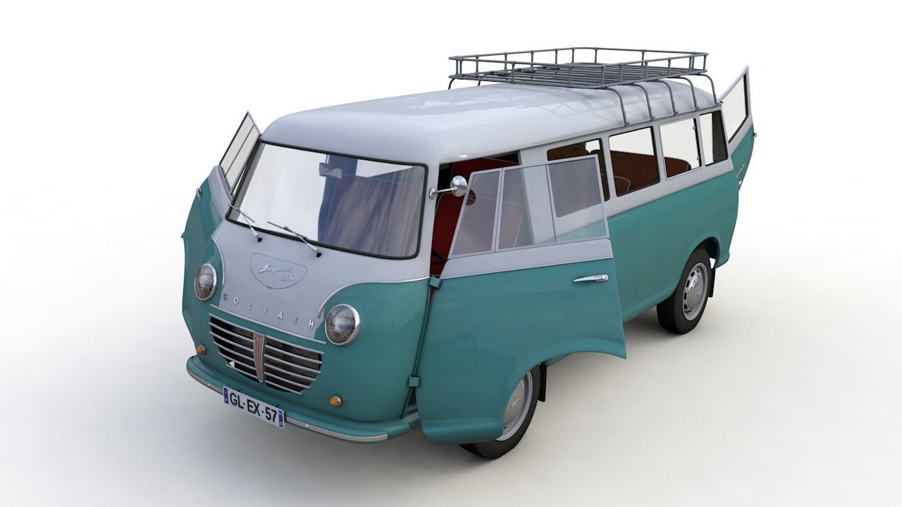 GOLIATH EXPRESS 1100 1957 3D Model Collection | CGTrader