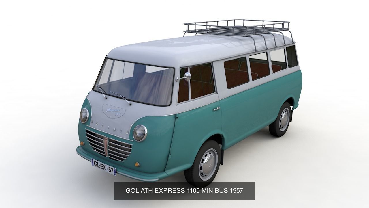 GOLIATH EXPRESS 1100 1957 3D Model Collection | CGTrader