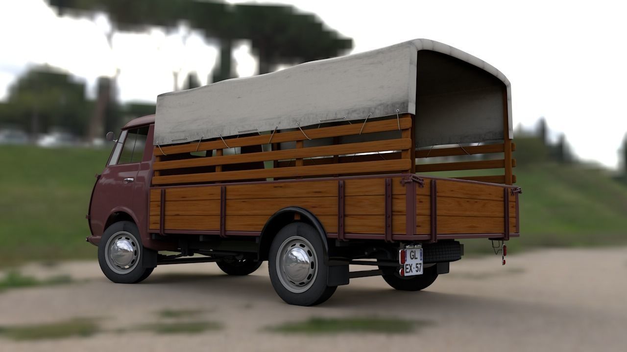 GOLIATH EXPRESS 1100 1957 3D Model Collection | CGTrader