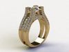 Women ring 2020 with cad file design R38 3D model | CGTrader