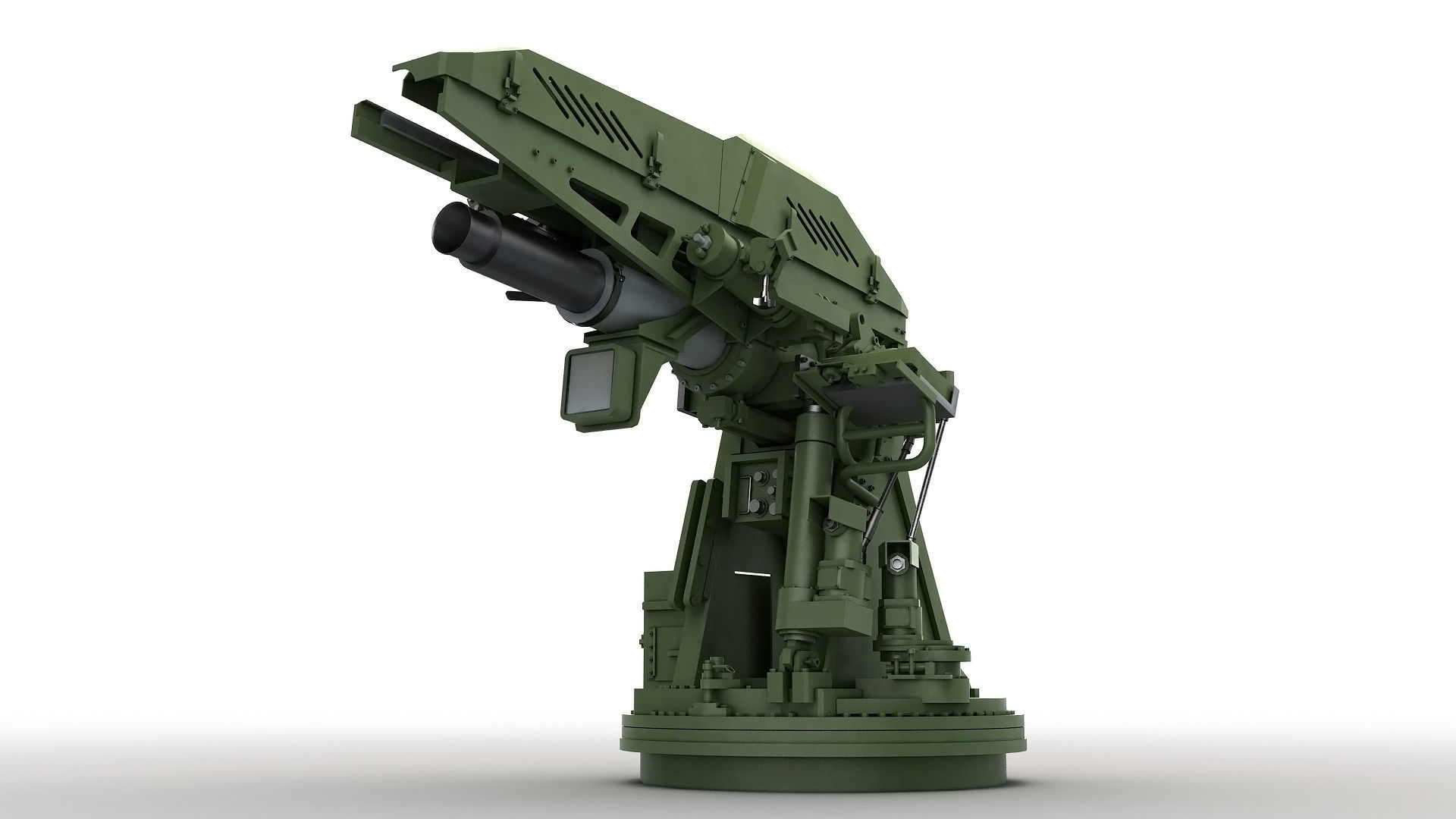 3D model Modern Mortar System VR / AR / low-poly | CGTrader