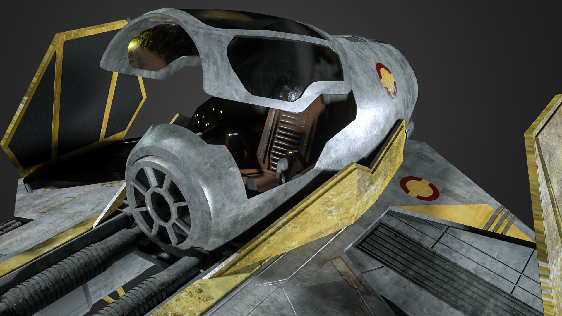 Jedi Starfighter ETA-2 3D model | CGTrader
