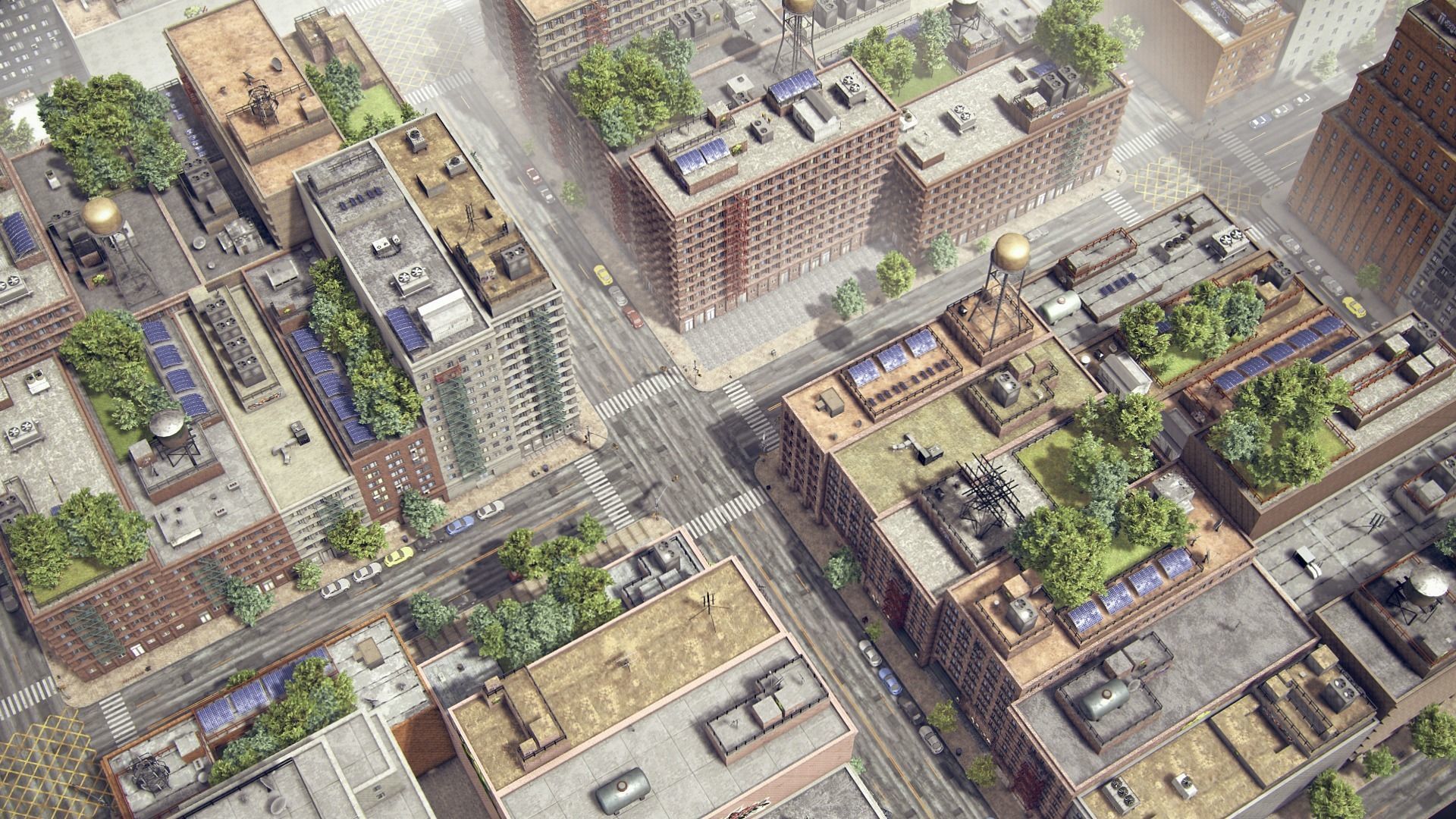 3D model Realistic Unity City 3 VR / AR / low-poly | CGTrader