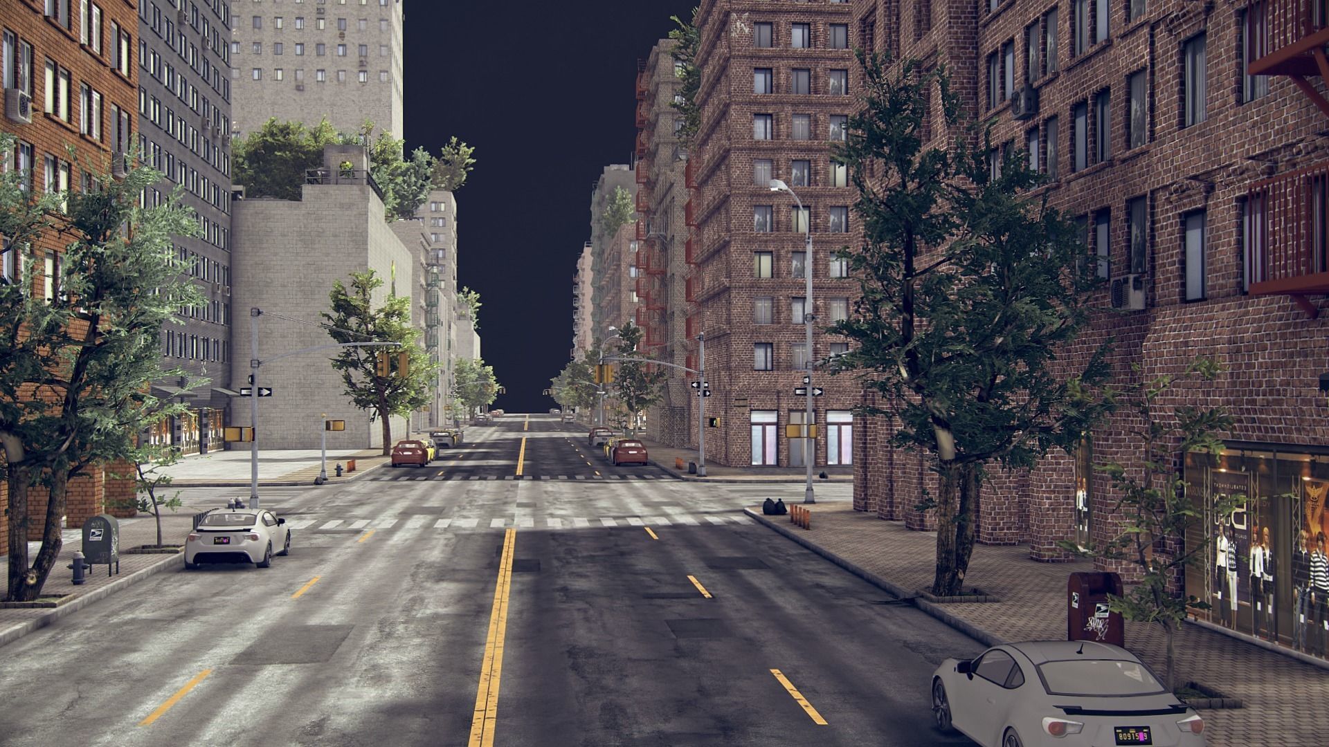 3D model Realistic Unity City 3 VR / AR / low-poly | CGTrader