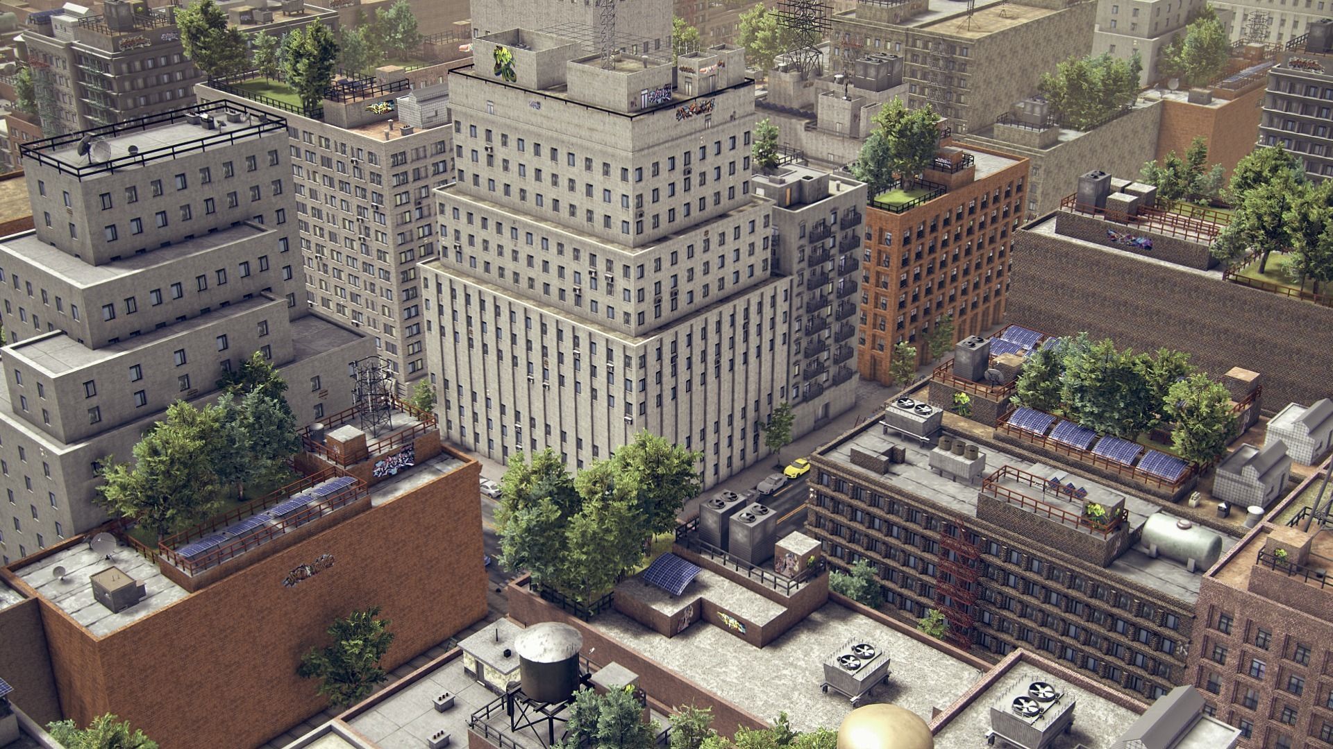 3D model Realistic Unity City 3 VR / AR / low-poly | CGTrader