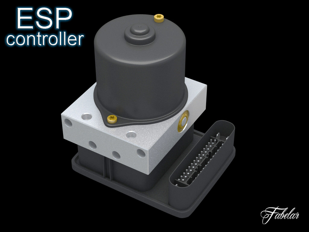 ESP controller 3D model | CGTrader