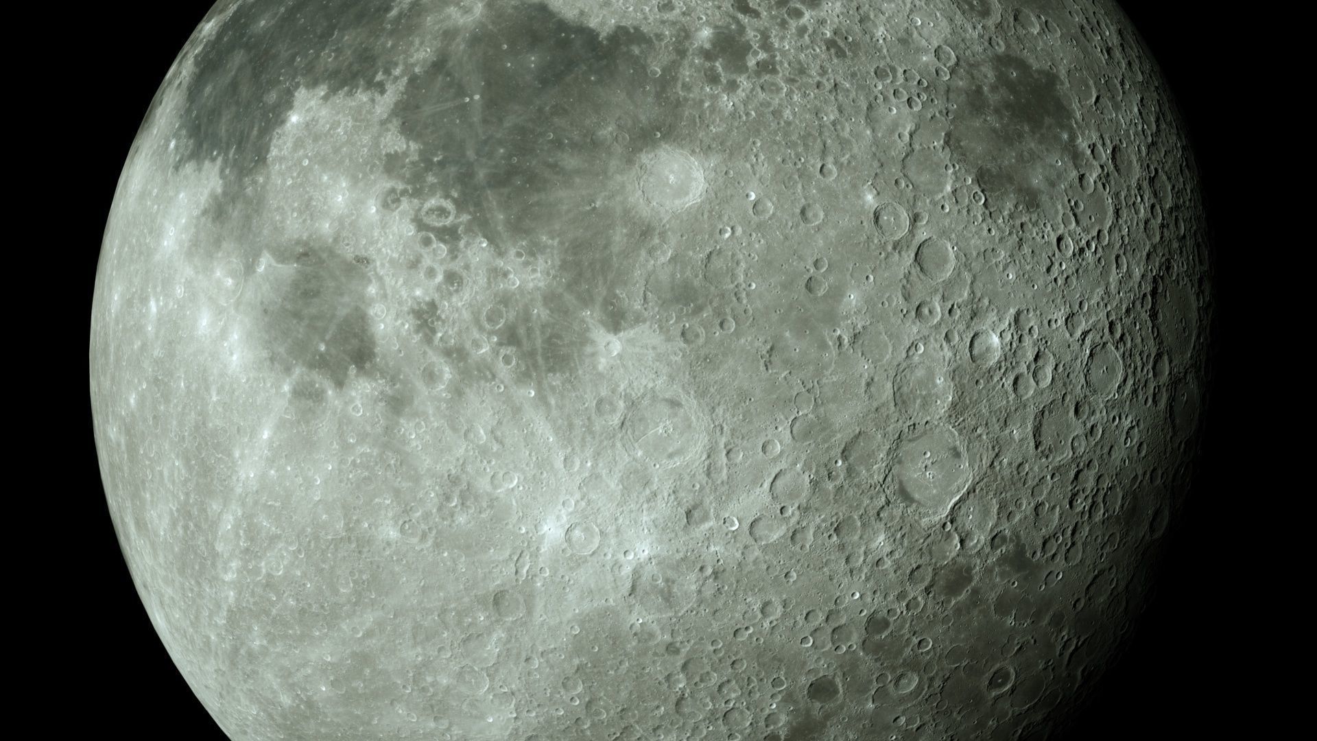 3D model Photorealistic Moon 16k textures - Low-poly 3D model VR / AR ...