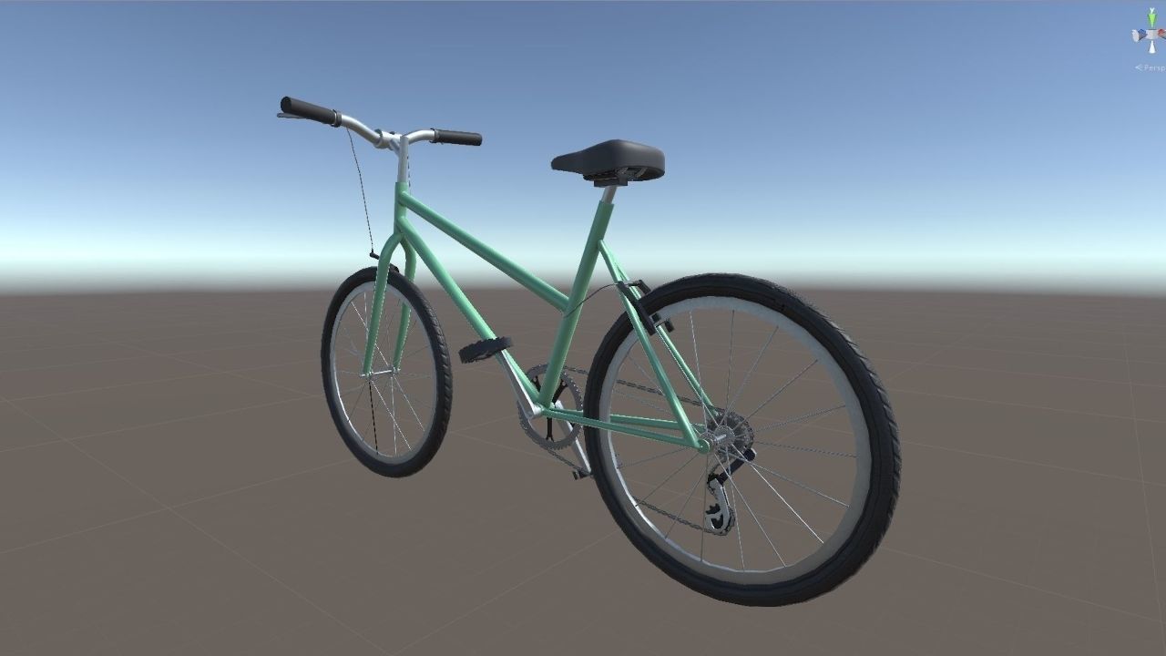 3D model Animated Bicycle VR / AR / low-poly | CGTrader